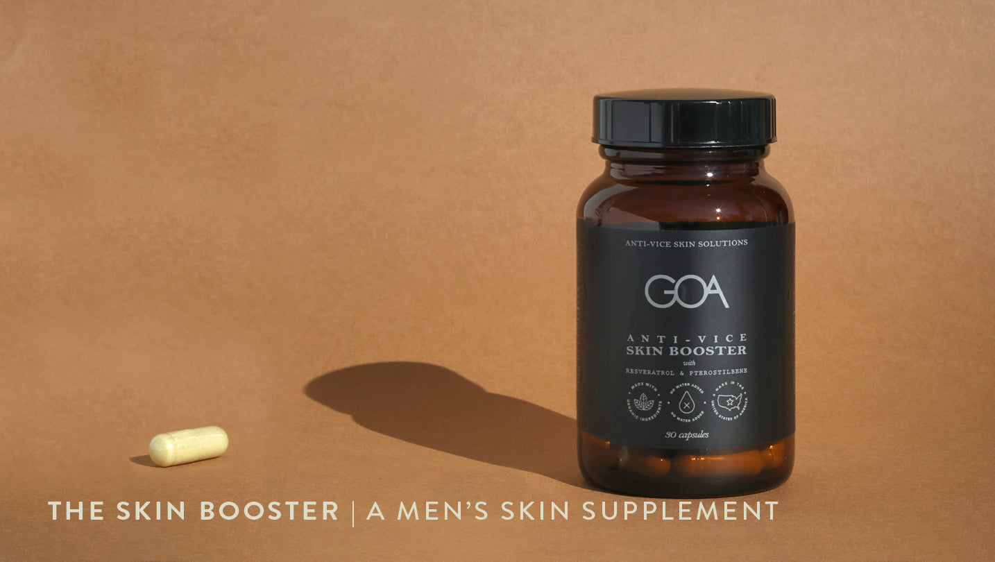 Anti-Vice Skin Booster: Men's Skin Supplement – GOA Skincare